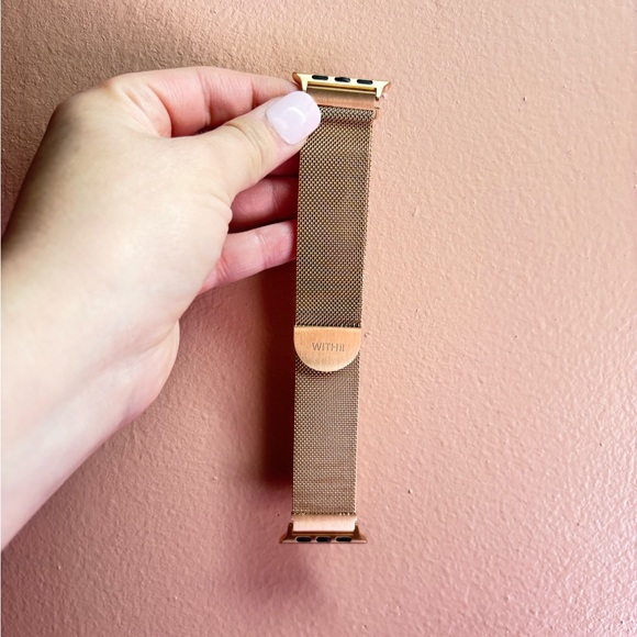 Apple | Accessories | Nwot Gold Mesh Watch Band | Poshmark